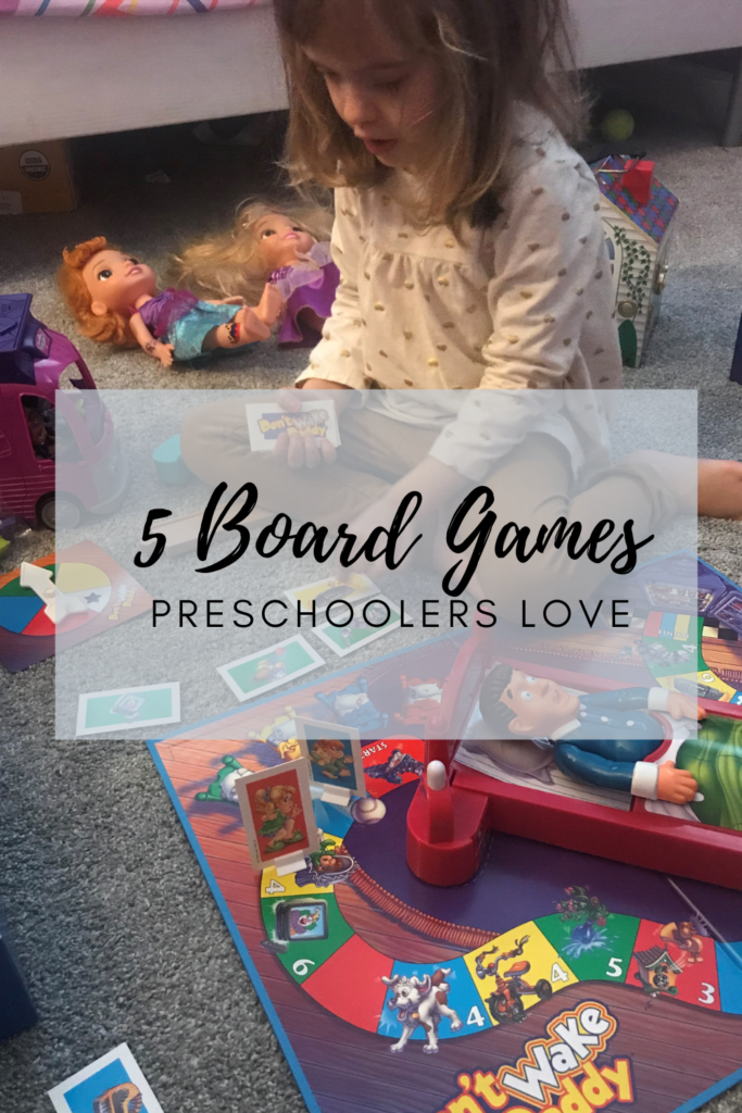 5 Board Games Preschoolers Love - Oops and Daisies